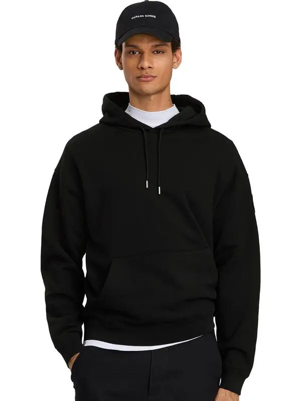 Canada Goose Rove Hoodie Tonal Disc - Black