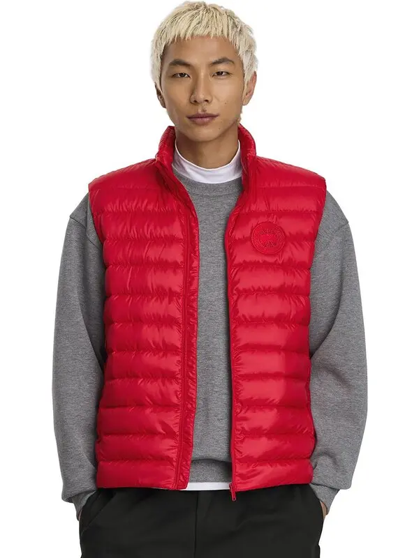 Canada Goose Stratus Vest Tonal Label - Carmine Red