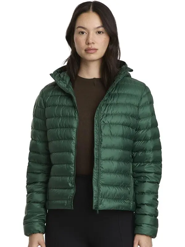 Canada Goose Aethera Packable Down Hoodie - Glade Green