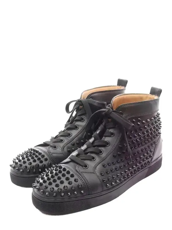 CHRISTIAN LOUBOUTIN Louis Flat Sneakers - Black