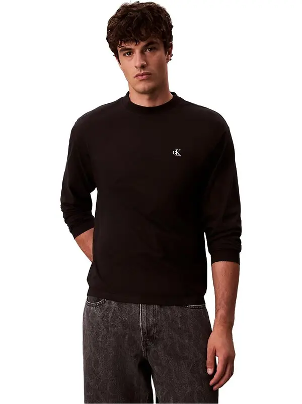 Calvin Klein Monogram Relaxed T-shirt - Black