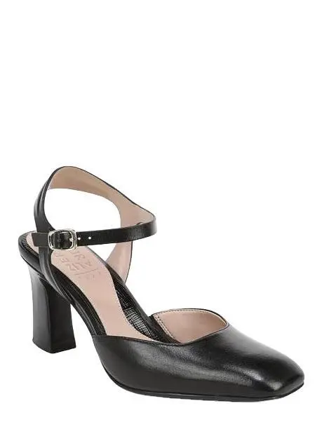 Naturalizer Ankle Strap Pumps - Black