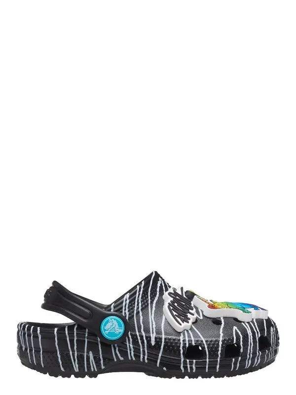 CROCS Classic Clog Ron English Party Animals Zebrain - Black/white