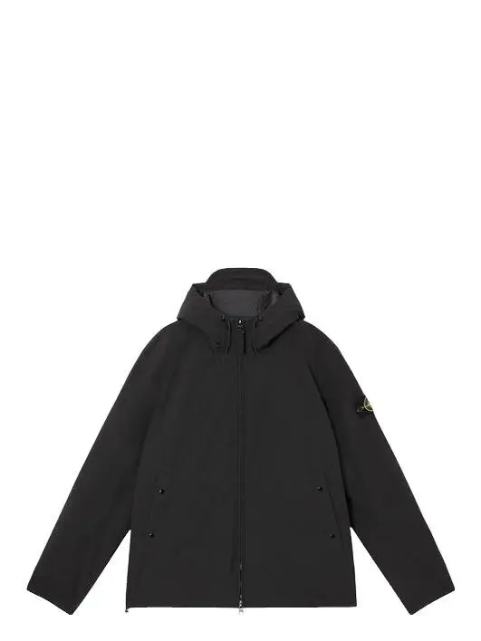 Stone Island Soft Shellr E.dye Technology Primaloft 4100086 Jacket - Black