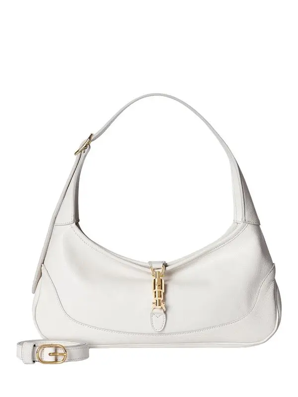 Gucci Jackie Slim Medium Shoulder Bag - White