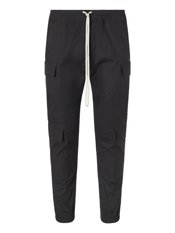Rick Owens Mastodon Megacargo Slim-fit Trousers - Black
