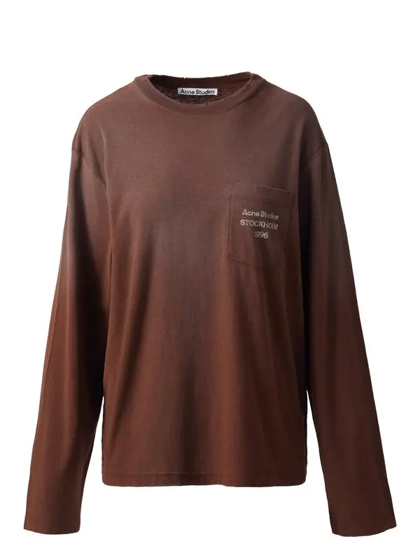 Acne Studios T-shirt - Chocolate