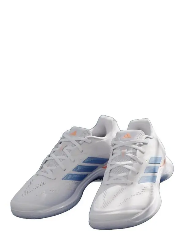 Adidas Avacourt 3 Tennis Shoes - Core Black / Halo Blue / Beam Orange