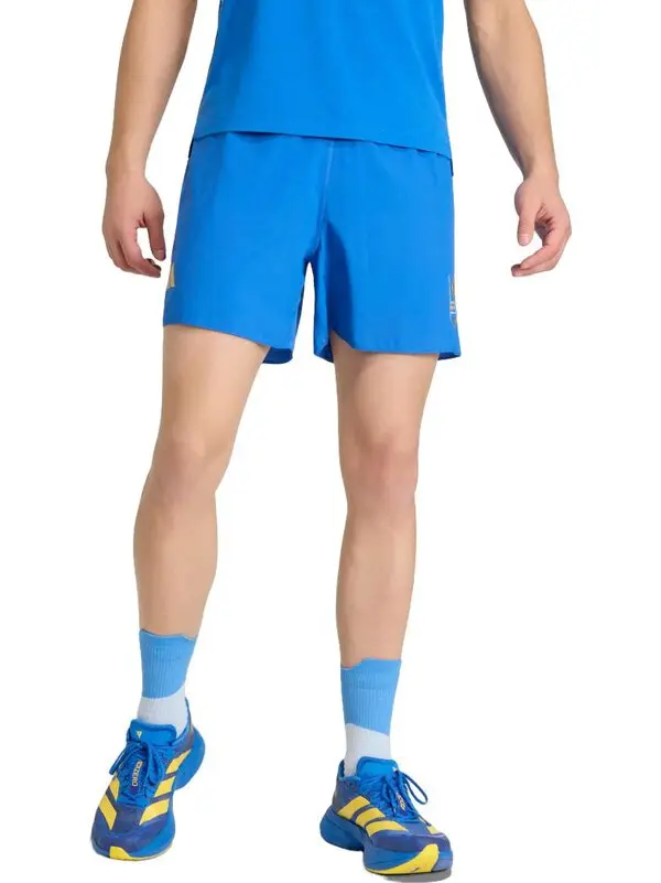Adidas Boston Marathon 2026 Running Shorts - Blue