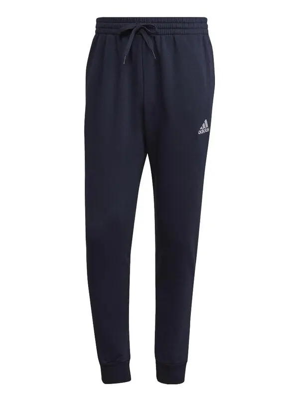 Adidas Essentials Fleece Regular Tapered Pants - Legend Ink / White