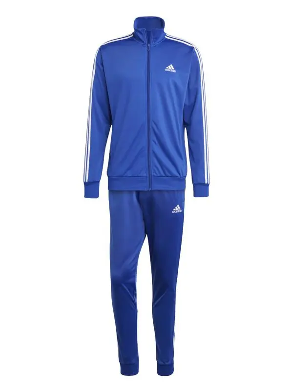 Adidas Basic 3-stripes Tricot Track Suit - Semi Lucid Blue