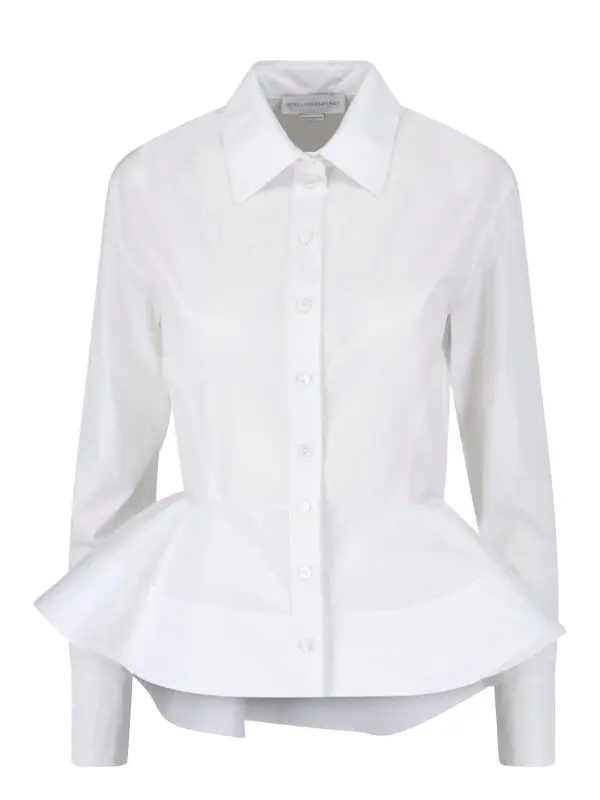 JIL SANDER Cotton Poplin Shirt - White