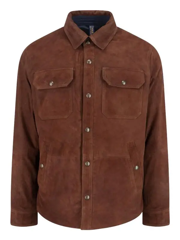 Polo Ralph Lauren Reversible Suede Jacket - Brown