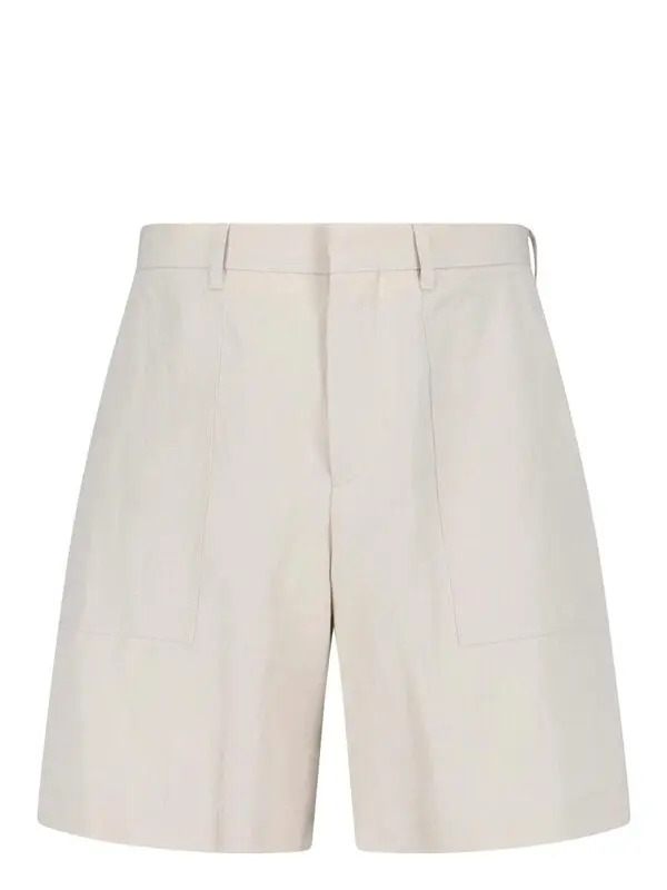 Victoria Beckham Tailored Shorts - Cream