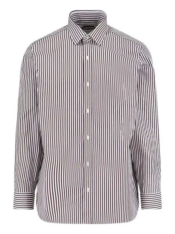 TOM FORD Bengal' Shirt - Brown