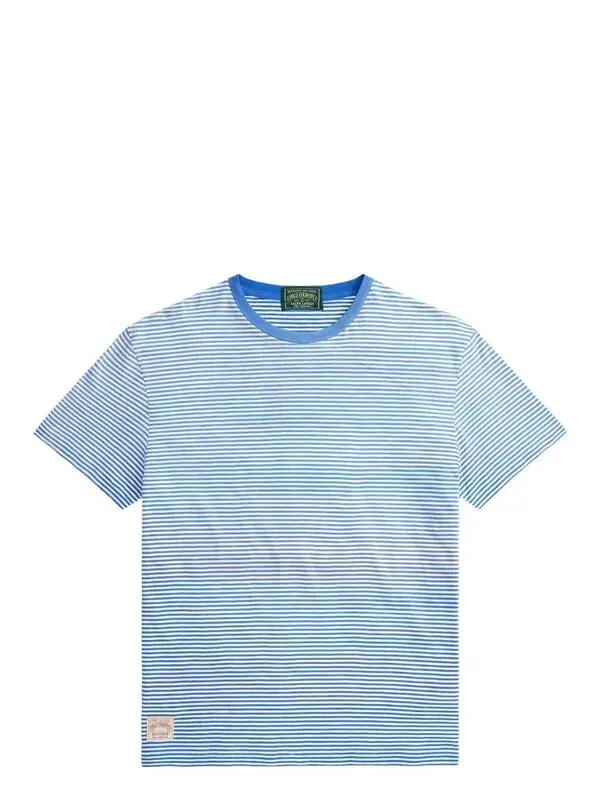 Polo Ralph Lauren Striped Cotton T-shirt - Blue