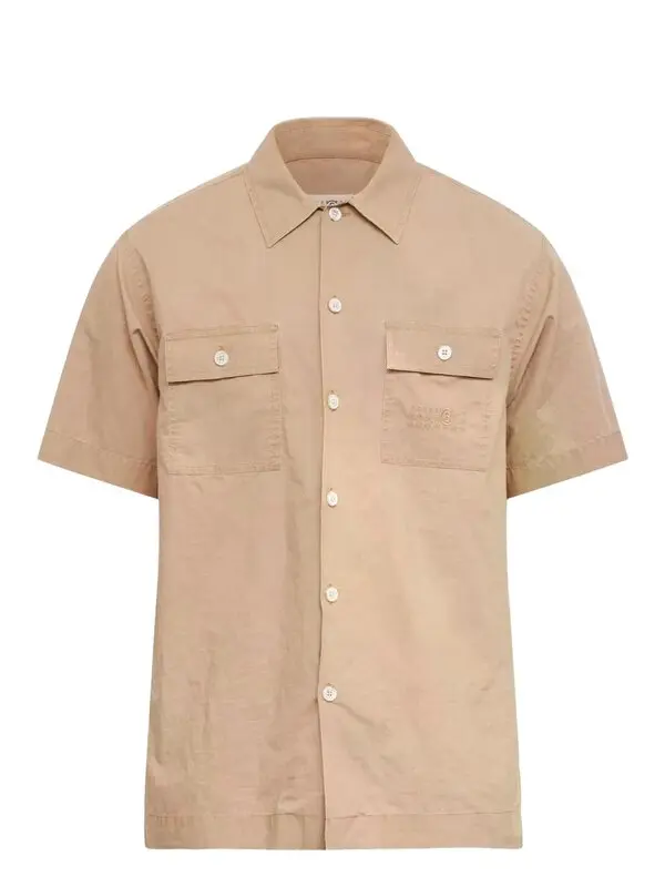 MAISON MARGIELA Pocket Short-sleeved Shirt - Neutrals