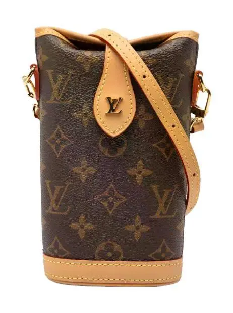 LOUIS VUITTON 2021-2025 Monogram Fold Me Pouch - Brown