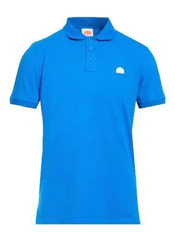 Sundek Polo Shirt Azure Size Cotton, Elastane - Blue