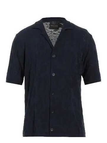 ROBERTO COLLINA Shirt Size Cotton - Navy