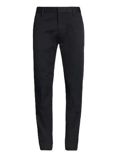 Emporio Armani Cotton Blend Chino Pants - Black