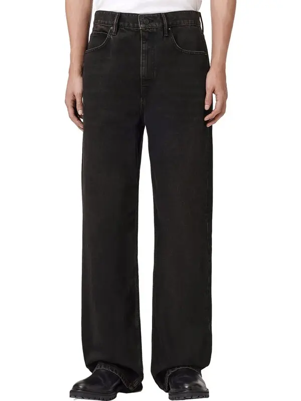 ALLSAINTS Lenny Wide-leg Jeans - Brown