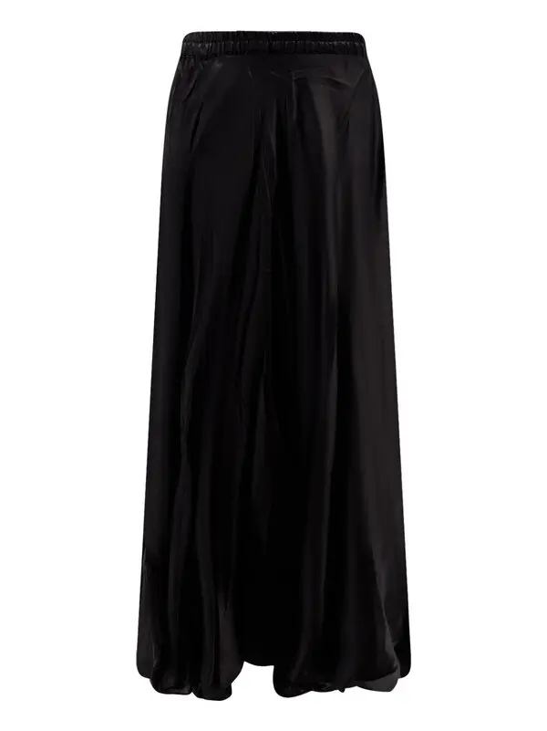 MES DEMOISELLES Calista Viscose Skirt - Black