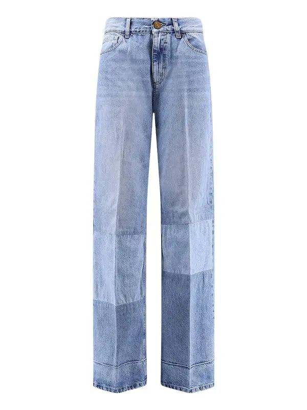 Seafarer Smin Cotton Wide Leg Jeans - Blue