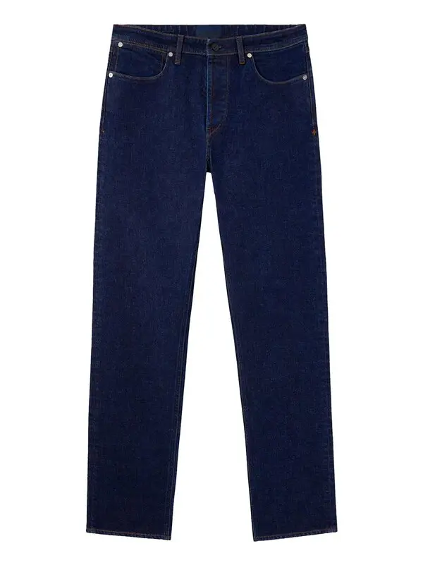 STONE ISLAND DENIM RESEARCH Stretch Indigo Denim Rinsed Jeans - Blue