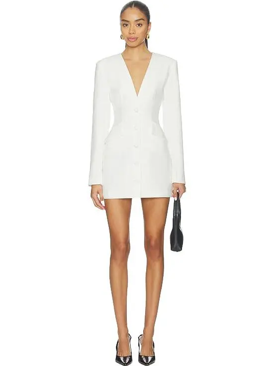 ALL THE WAYS Elizabeth Blazer Dress - Ivory