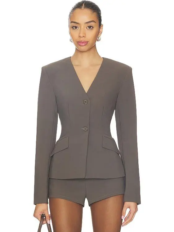 ALL THE WAYS Kourtney Blazer - Dark Grey