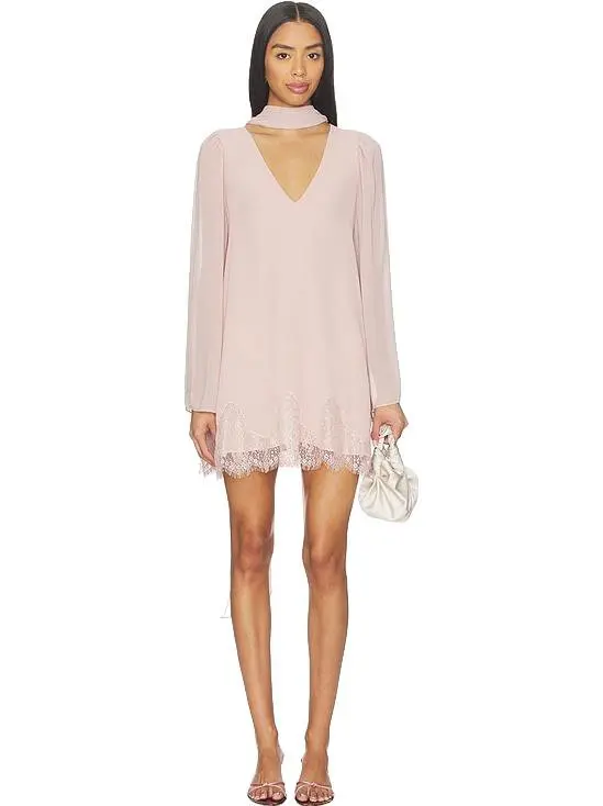 Tularosa Belinda Mini Dress - Mauve