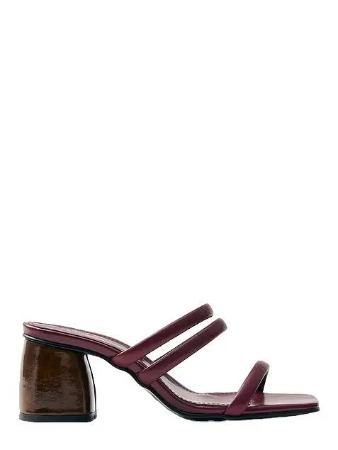 ALOHAS Indiana Sandal - Bare Burgundy