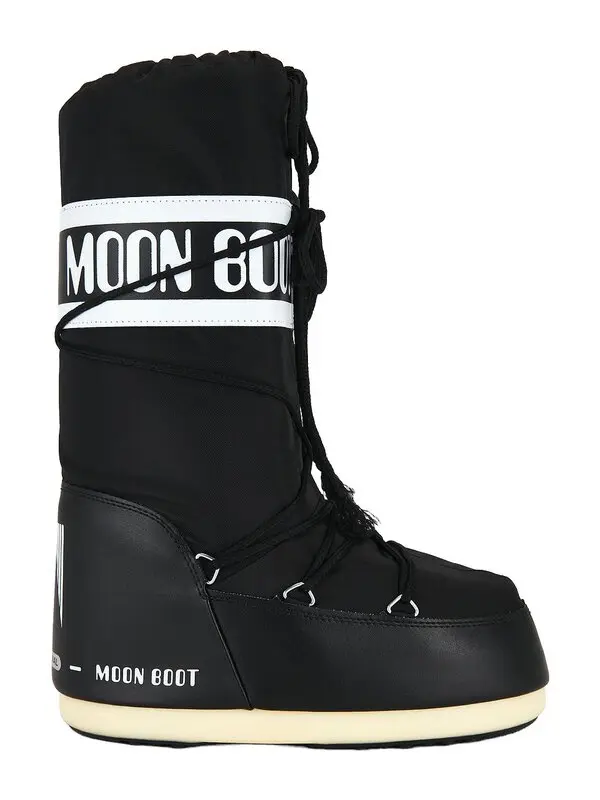 Moon Boot Icon Nylon Boots - Black