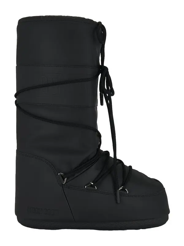 Moon Boot Icon Rubber Boots - Black
