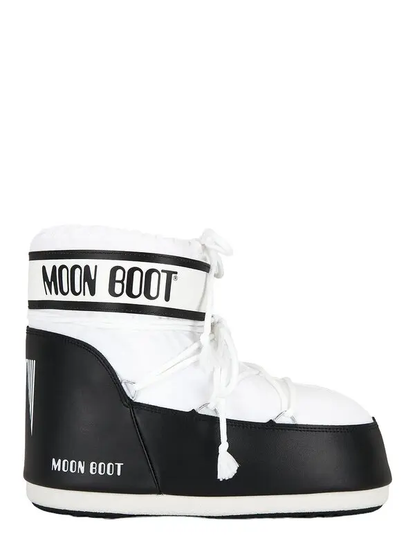 Moon Boot Icon Low Nylon Boot - White