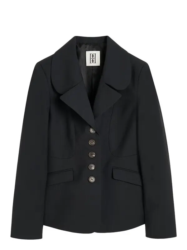BY MALENE BIRGER Adrienna Single-breasted Blazer - Black