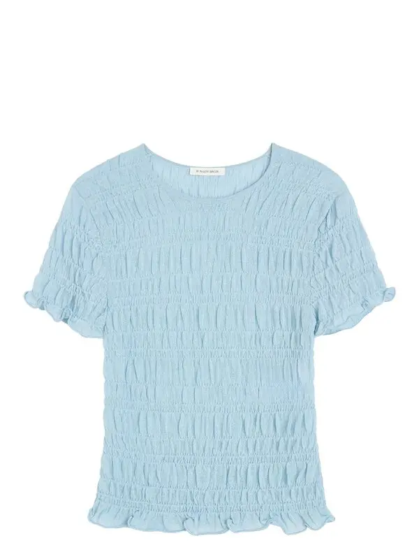 BY MALENE BIRGER Ella T-shirt - Dream Blue
