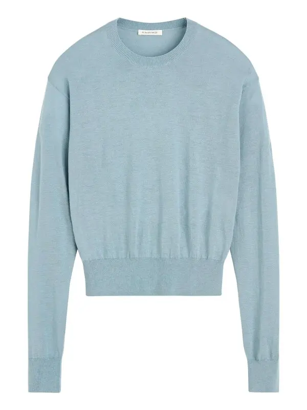 BY MALENE BIRGER Mantea Sweater - Arona Blue