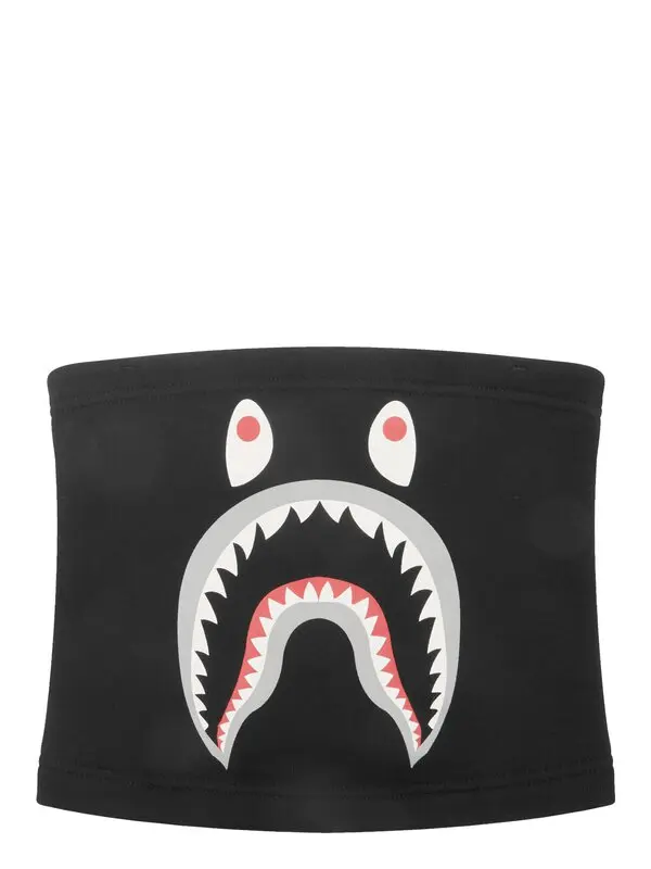 A BATHING APE Shark Neck Warmer - Black