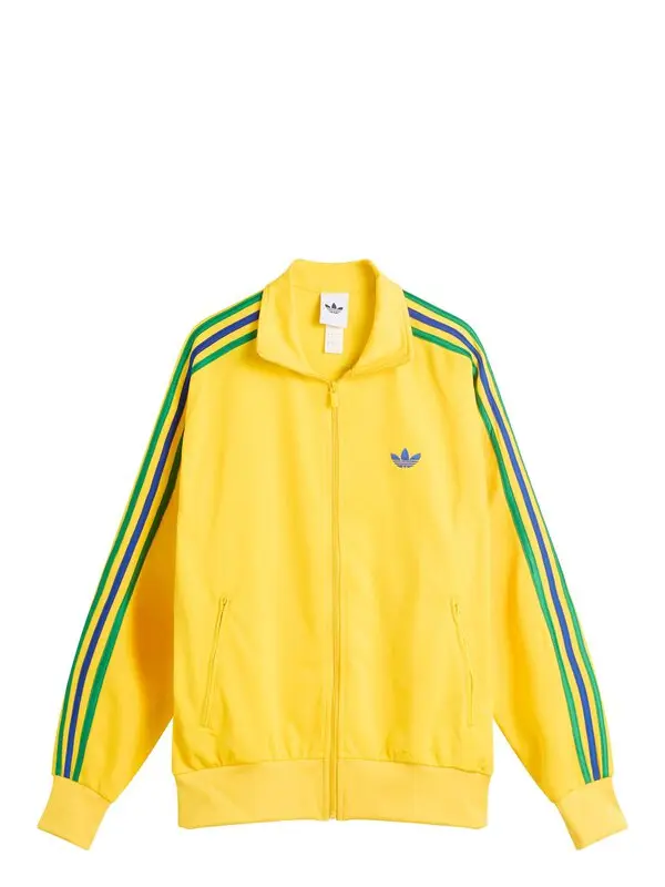 Adidas Firebird Tracktop - Eqt Yellow/green/collegiate Royal