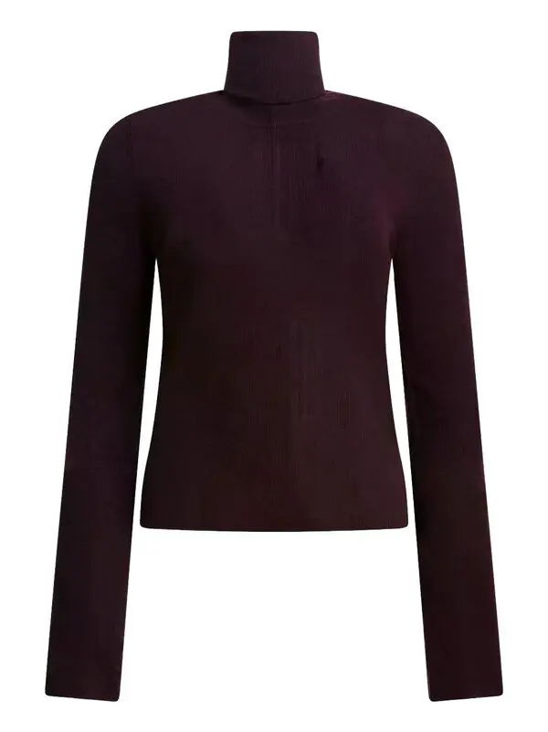 R2W Roll Neck Sweater - Red