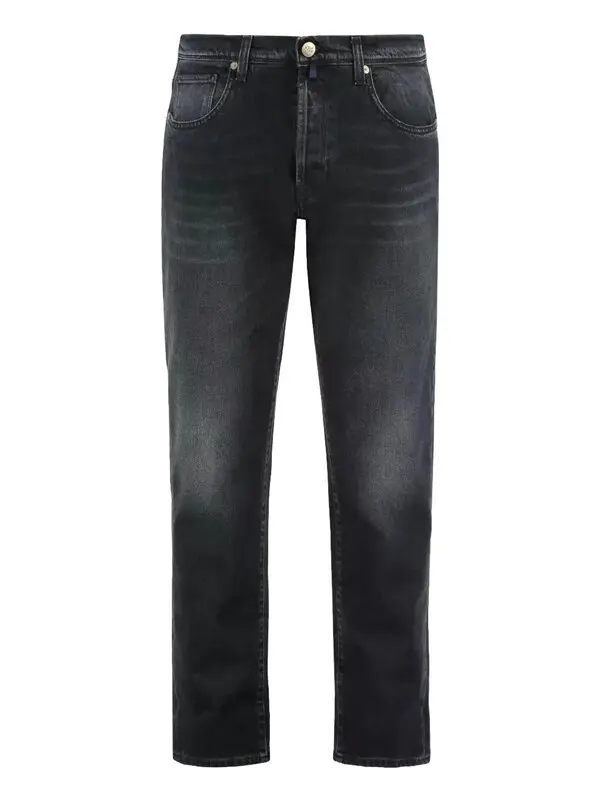 Incotex Five-pocket Jeans - Grey