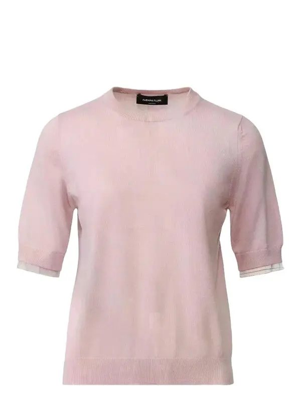 Fabiana Filippi Short-sleeve T-shirt - Pink