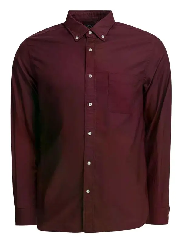 BEAMS Pocket Button Shirt - Red