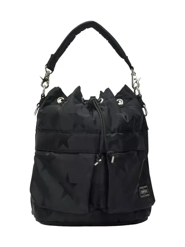 PORTER-YOSHIDA & CO Flag Cross Body Bag - Black