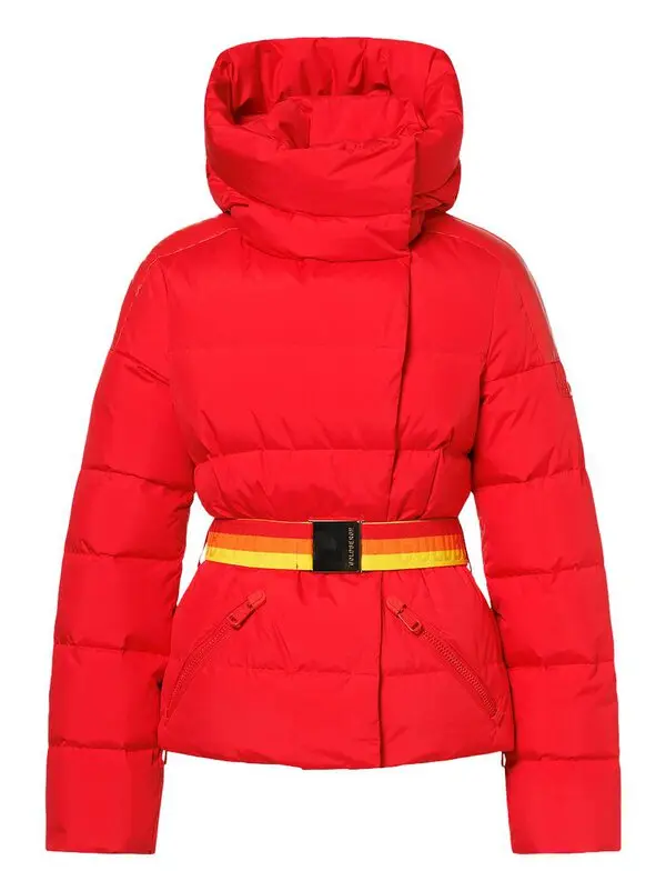 Goldbergh Bufera Belted Ski Jacket - Red
