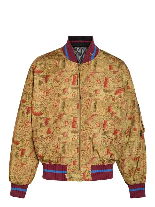 VIVIENNE WESTWOOD Bernado Reversible Quilted Taffeta Bomber Jacket - Multicoloured 1