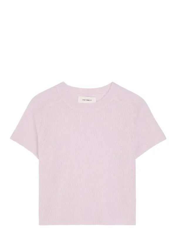 LISA YANG Siona Brushed Top - Pink