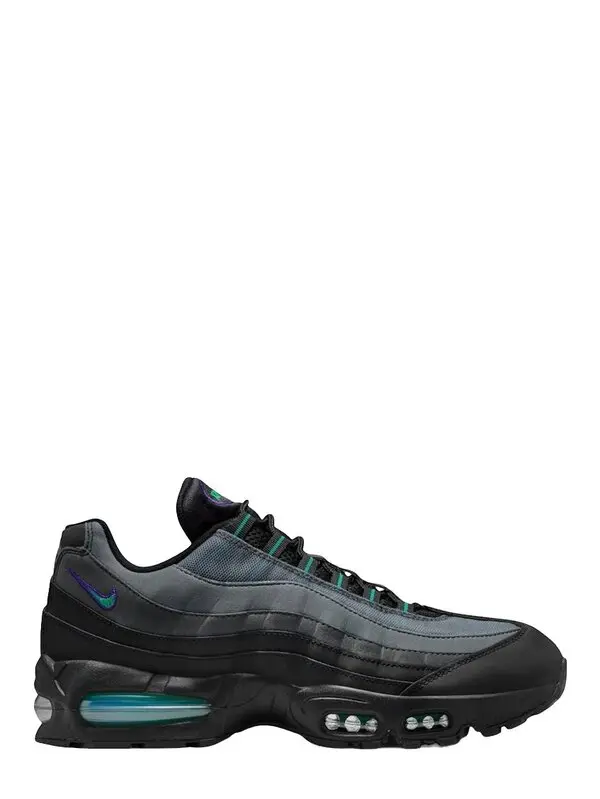 Nike Air Max 95 Og Big Bubble Sneakers - Black/iron Grey/court Purple
